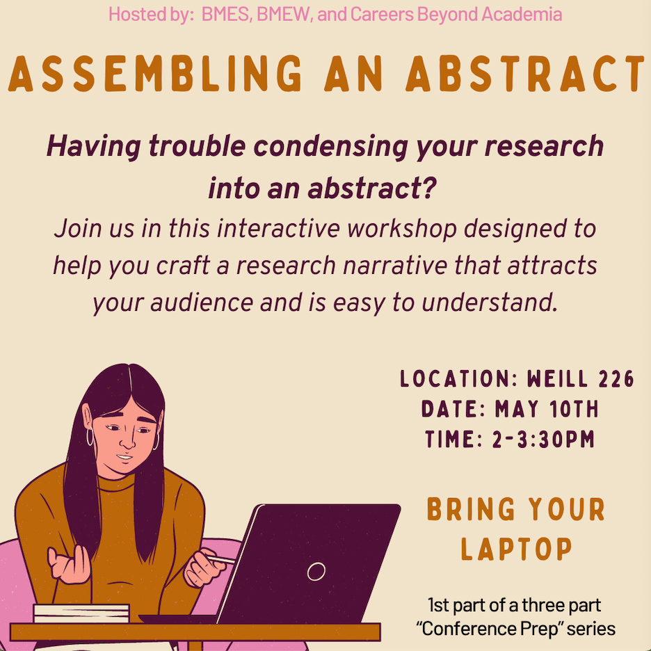 Conference Prep Series: Assembling an Abstract : Careers Beyond Academia