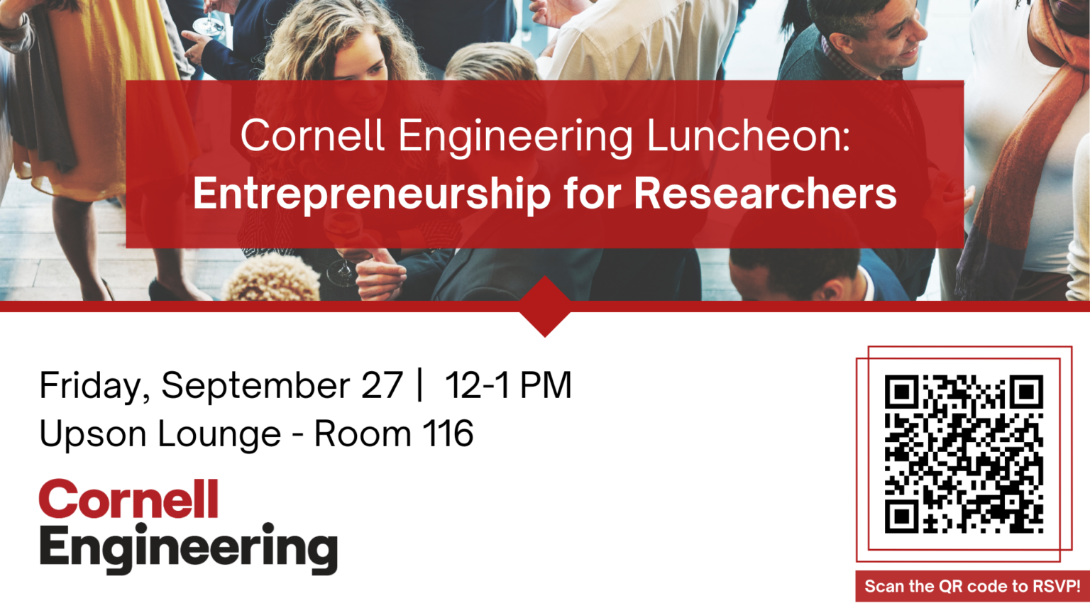 Engineering Luncheon: Entrepreneurship for Researchers : Careers Beyond ...
