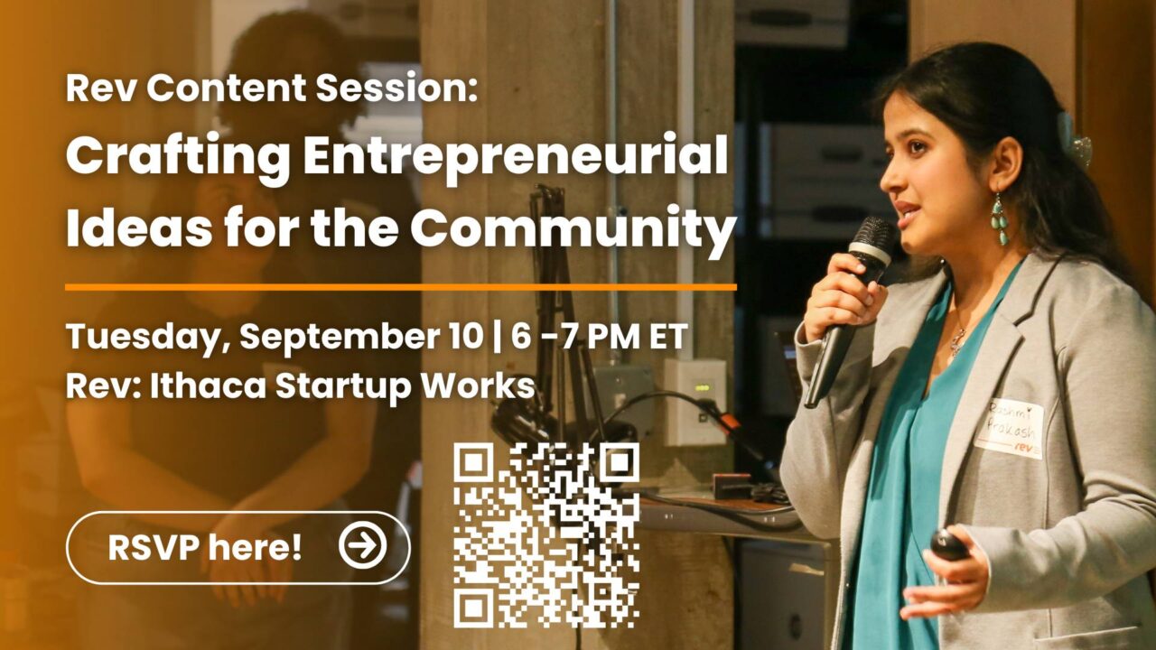 Rev Content Session: Crafting Entrepreneurial Ideas for the Community ... Rev Content Session: Crafting Entrepreneurial Ideas for the Community ...